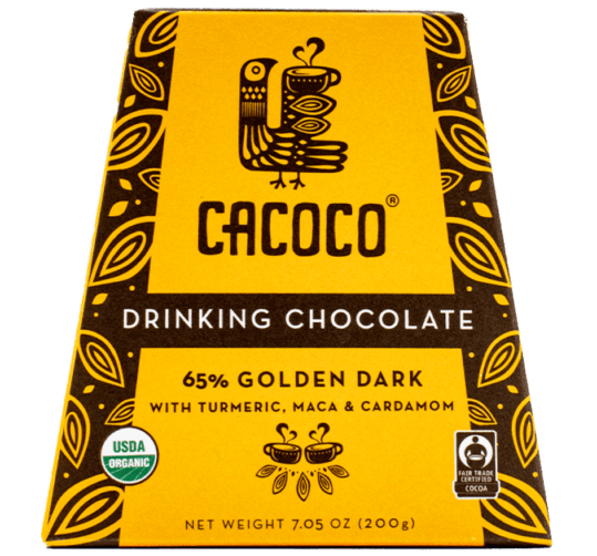 Golden Dark CaCoco Cacao Pyramids - Asheville Dispensary