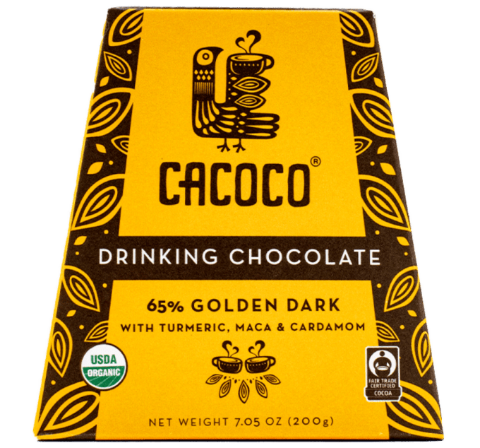 Golden Dark CaCoco Cacao Pyramids - Asheville Dispensary