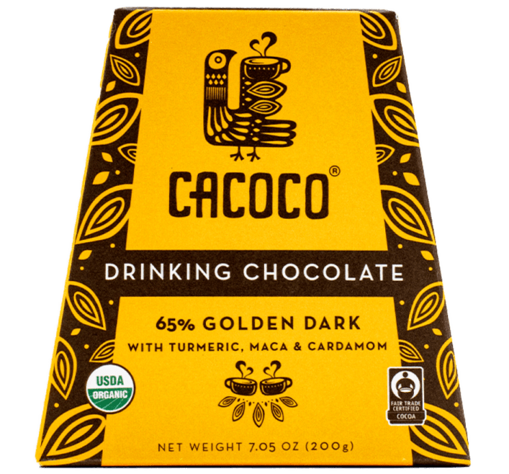Golden Dark CaCoco Cacao Pyramids - Asheville Dispensary