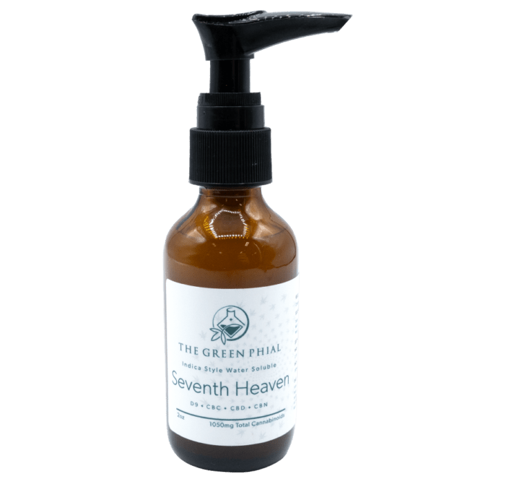 The Green Phial Indica Delta 9 Water Soluble - Seventh Heaven ...