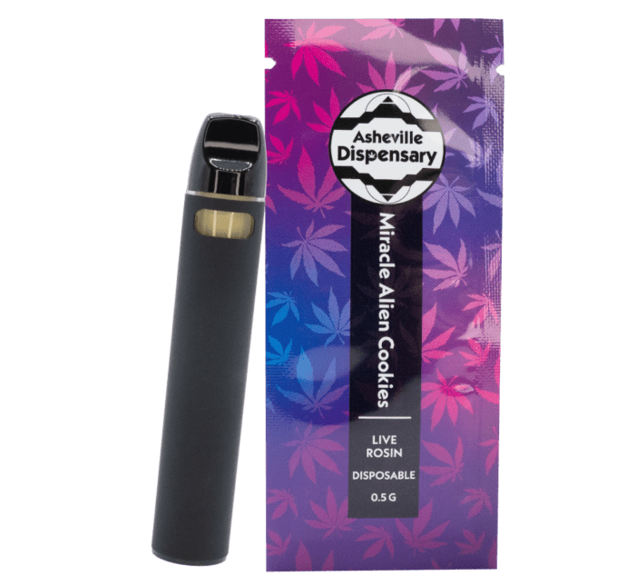 THCA Live Rosin Vape - Miracle Alien Cookies