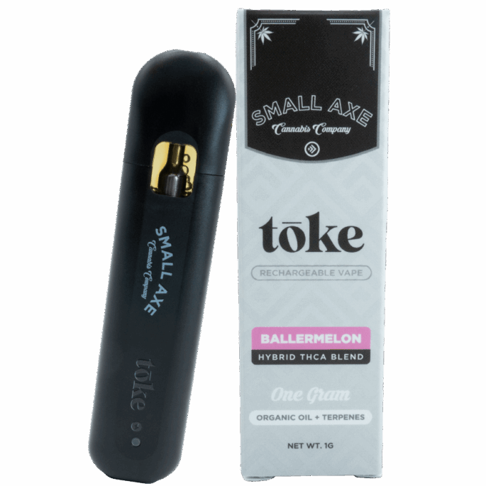 Toke THCa Disposable Vape – Ballermelon | Small Axe